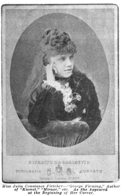 Julia Constance Fletcher Author And Playwright Who Professionally Went
