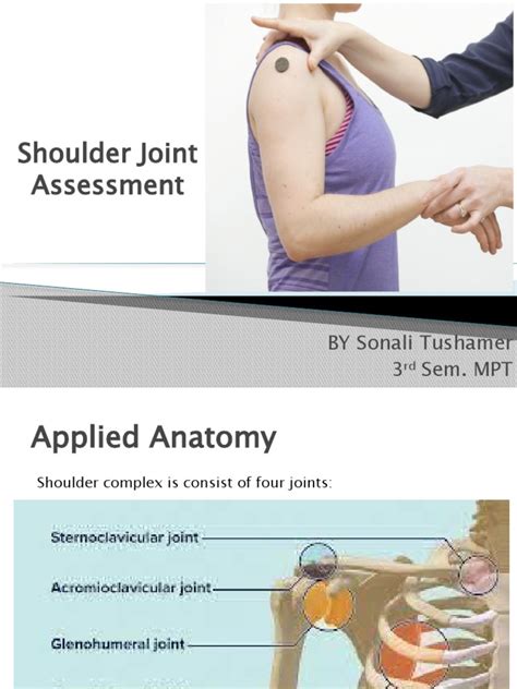 Shoulder Joint Assessment Pdf Shoulder Anatomical Terms Of Motion