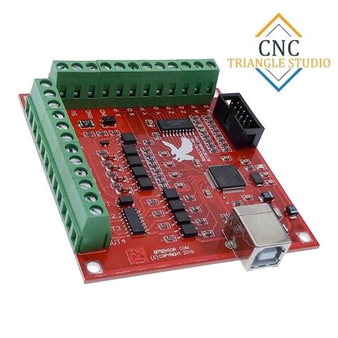 Tarjeta Mach3 4 Bitsensor Roja Controla Tus Máquinas Cnc Con Precisi