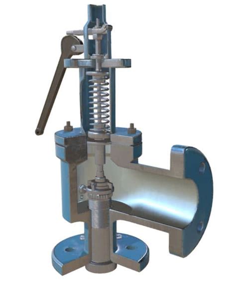 Pressure Relief Valve Cross Section