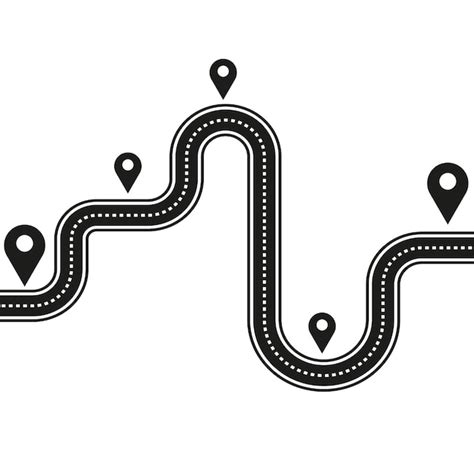Winding Path Clipart