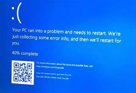 Solved Driver Power State Failure Blue Screen Error On Windows