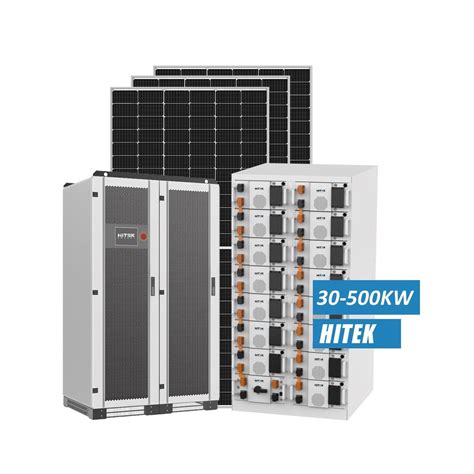 Mali Hot Sale Hitek Best 150kw Inverter Pv Systems Storage Energy Ess Solar Hybrid System 200kw