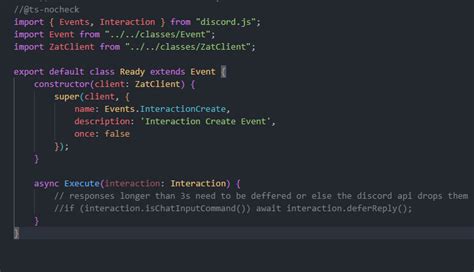 What Causes This To Be Seen As An Unknown Interaction Discordjs