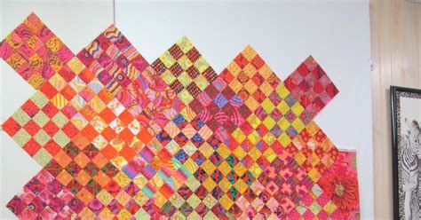 Exuberant Color Rows Sewn One Way