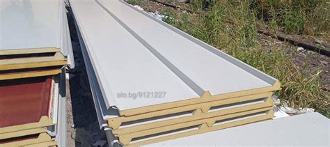 Покривни и стенни термопанели Сандвич панели Строителни материали Пловдив Предлагаме