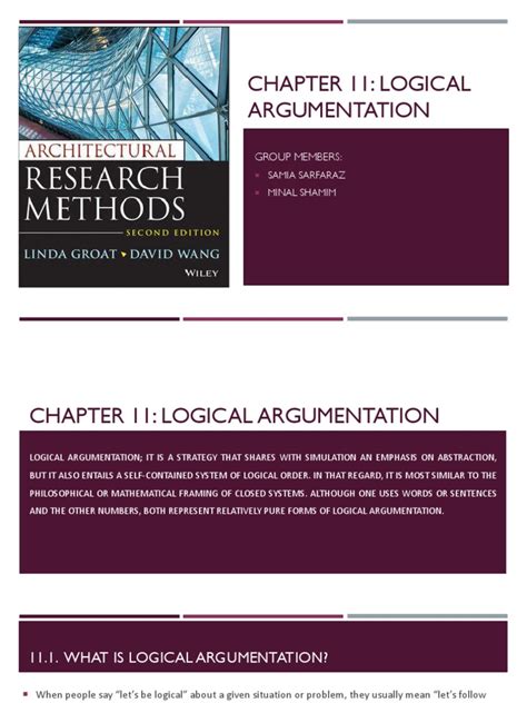 Logical Argumentation Presentation Pdf Paradigm Argumentation Theory