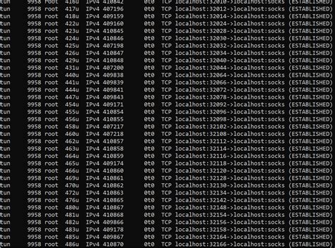 Bug 使用并发测试然后关闭程序之后连接状态还一直保存存在并没及时释放 Issue xjasonlyu tun socks GitHub