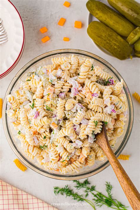 21 Best Cold Pasta Salad Recipes For A Crowd Zen And Honey