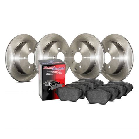 Centric® 90363021 Oe Plus Front And Rear Brake Kit