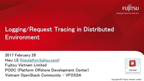 Loggingrequest Tracing In Distributed Environment
