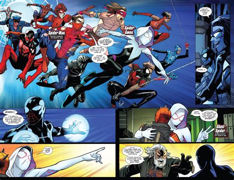 Comic Book Fan And Lover Spider Geddon 5 Marvel Comics