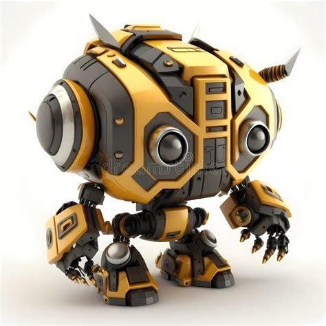 Tiny Security Character Generative Ai Stock Illustration Illustration Of Generative