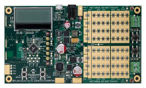 Dm330017 3 Microchip Starter Kit Board 16bit Dspic Mcu Farnell Uk
