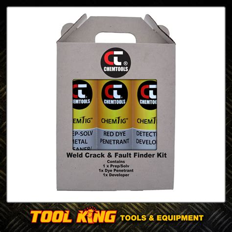 Weld Crack Dye Penetrant Detection Kit Robsons Tool King Store