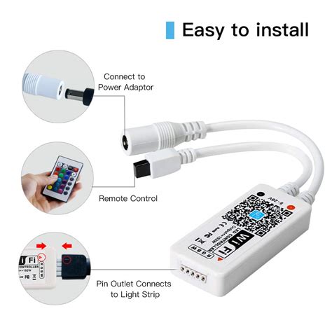 WiFi Wireless LED Smart Controller Alexa Google Ho Grandado