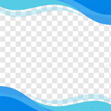 Blue Wave Abstract Gradient Header Footer Vector Gradient Header
