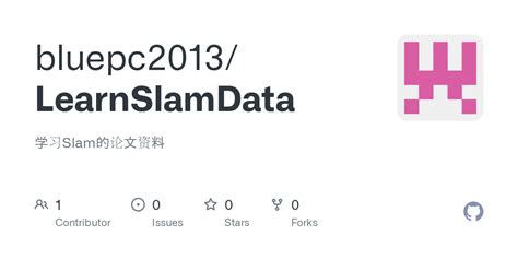 GitHub bluepc LearnSlamData 学习Slam的论文资料
