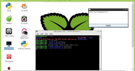 Hello Raspberry Pi Java Program With Swing Gui Run On Raspberry Pi