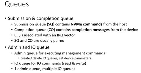 notes about nvme protocol l
