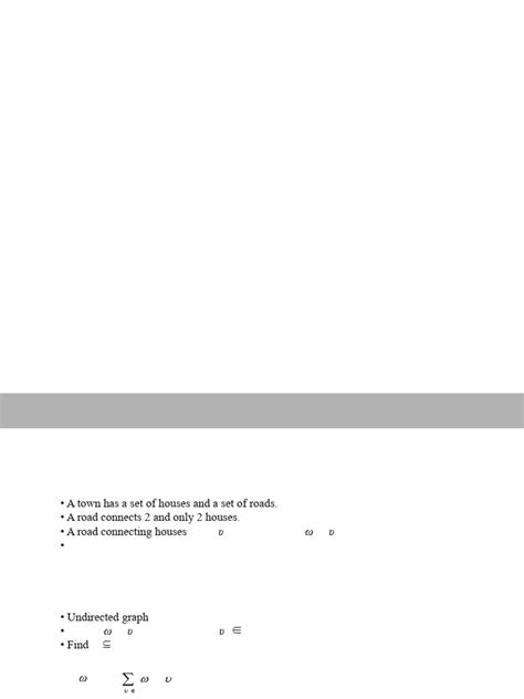 Minimum Spanning Trees Cormen Book Ch 23 Pdf Computational Complexity Theory Algorithms