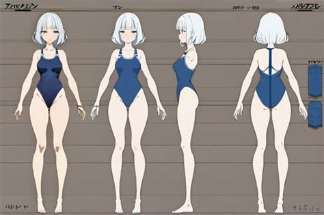 Turnaround - model sheet - character sheet - XL - 1.1 | Tensor.Art