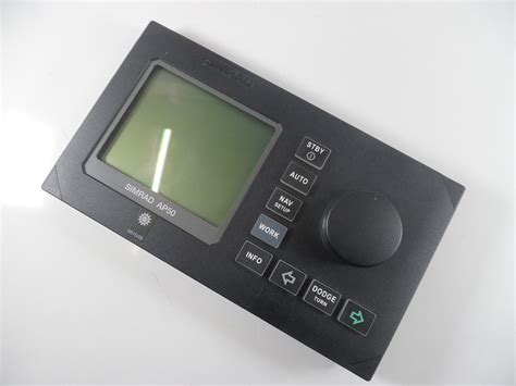 Simrad Ap50 Control Head Fj50 Autopilot System Tested Max Marine
