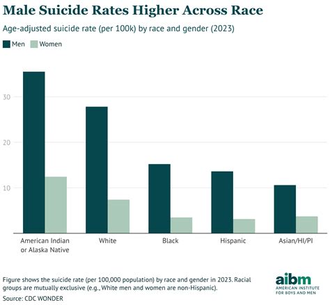 Male Suicide Rates And Statistics Patterns And Recent Trends