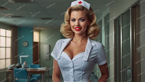 Nostalgic S Hospital Pin Up Nurse Image X Px