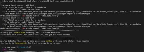 Modulenotfounderror No Module Named Fedmldatafednlp · Issue 376 · Fedml Aifedml · Github