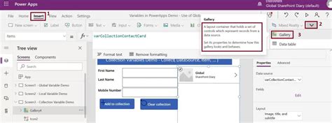 Best Way To Work With Collection Variable In Powerapps Microsoft 365 Global Sharepoint Diary