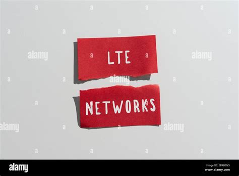 Conceptual Caption Lte Networks Business Concept Fastest Network