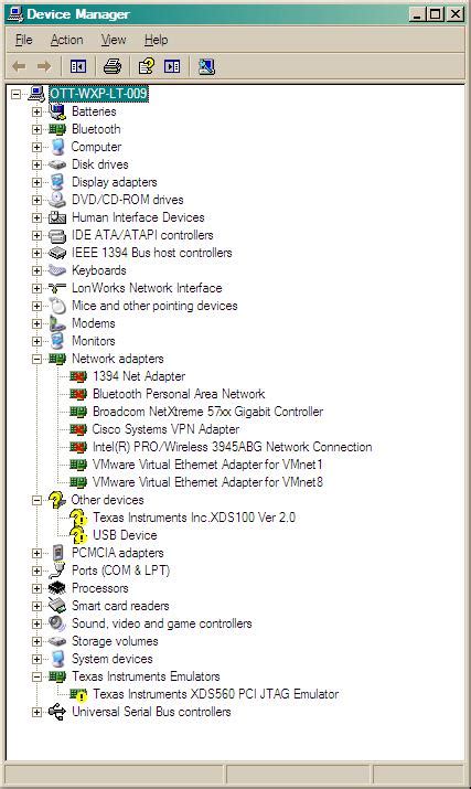 XDS JTAG Driver Problem Code Composer Studio Forum Code Composer Studio TI E E