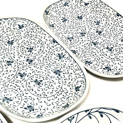 Yahooオークション 美濃焼 有古窯 長皿 5客セット 和食器・陶器・