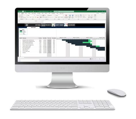 Gantt Chart In Excel Gantt Chart Excel Templates Excel Projects