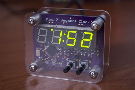 Mini Segment Clock V Part II Dangerous Prototypes