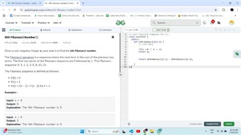 🔢 Nth Fibonacci Number Solved With Recursion Abhishek Dhanwate