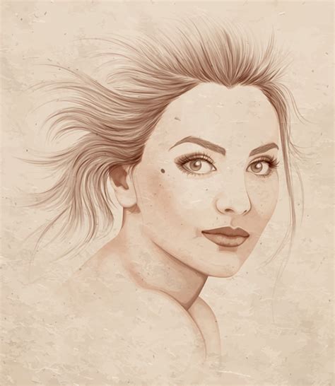 Advanced Vector Portraits Video Course On Behance