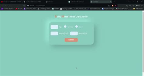 Video Ayush Pandey On Linkedin Javascript Webdevelopment Coding Project Bmicalculator