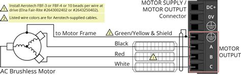 Brushless Motor Connections