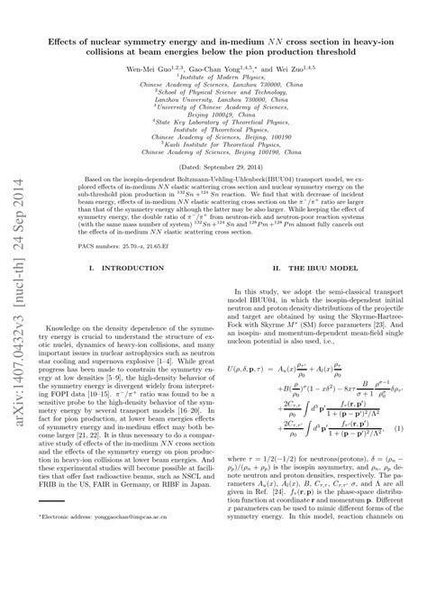 Pdf Nuclear Symmetry Energy Encounters In Medium Nn Cross Section