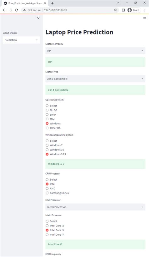 Github Nehalgundlaptop Price Prediction Predicts Tentative Laptop