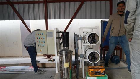 نصب و تجهیز ایستگاه تصفیه آب در اداره کار و امور اجتماعی استان کربلا