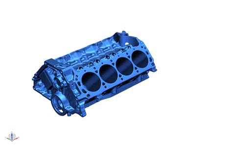 Ford 302w V8 Block — Bremar Automotion 3d Scan Store