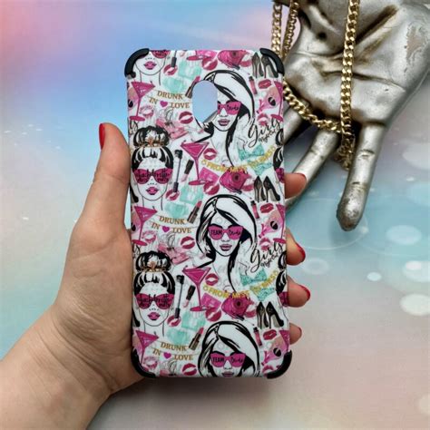 قاب گوشی Redmi 8a شیائومی ایربگ دار دور ژله ای طرح دخترونه Girly محافظ