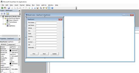 how to create userform in excel geekzag