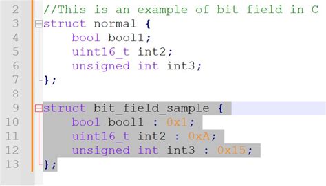 Bit Field In C Vinalinux