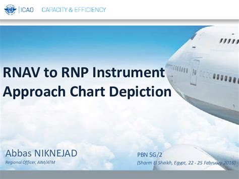 Rnav To Rnp Instrument Approach Chart Depiction Skybrary Aviation Safety