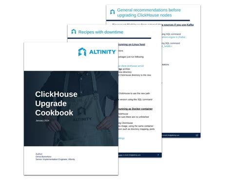 How To Upgrade Clickhouse Clusters Altinity Inc Posted On The Topic
