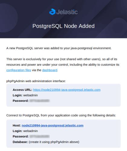 Connect Postgresql To Java Application With Jelastic Paas Docktera